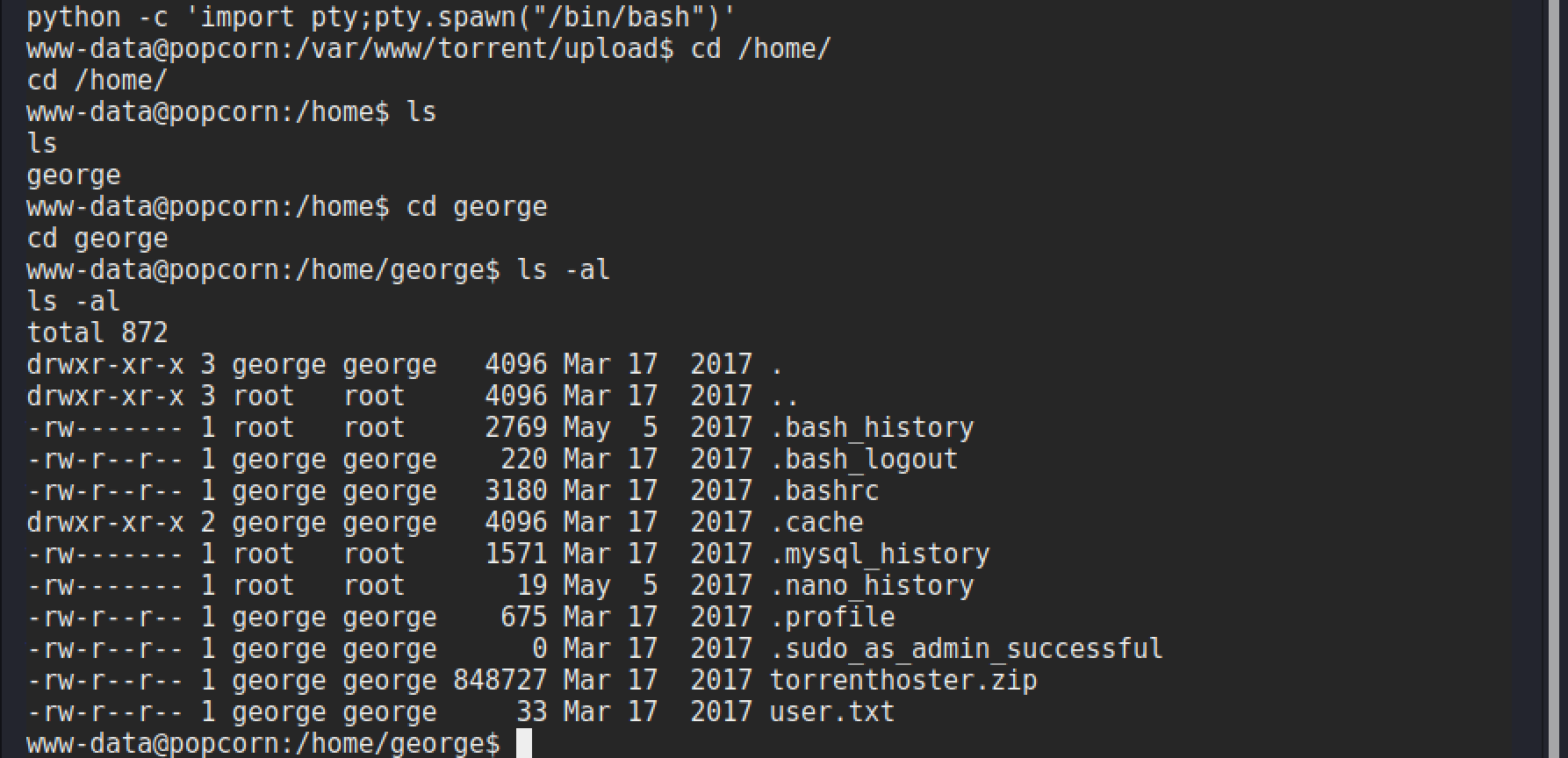 HackTheBox - Popcorn Writeup | Tiro - Somewhere To Store The Stuff I Knew